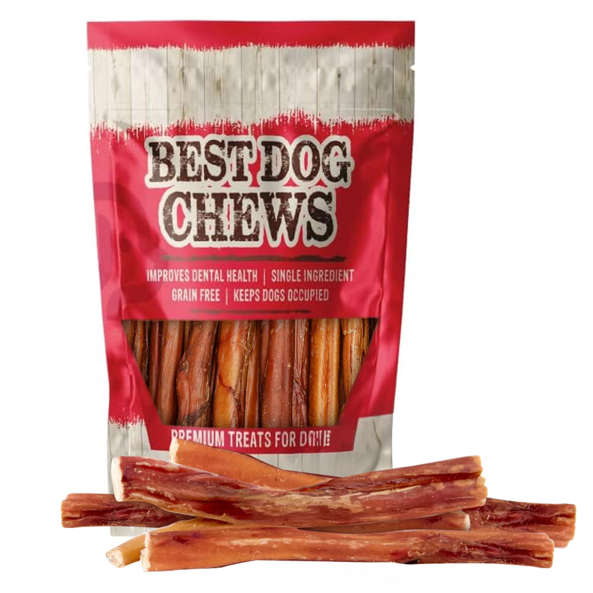 Questions and Answers about BEST DOG CHEWS Thin 6-in Bully Sticks Dog ...