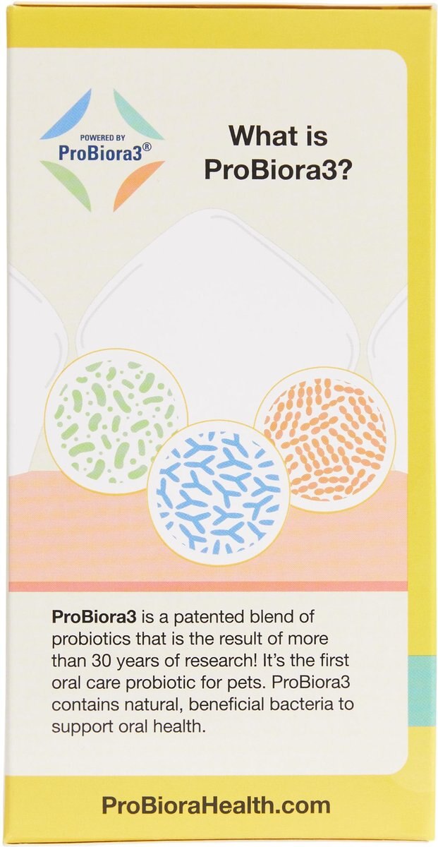 PROBIORA PET Oral Care Probiotic Cat Dental Supplement, 30 count ...