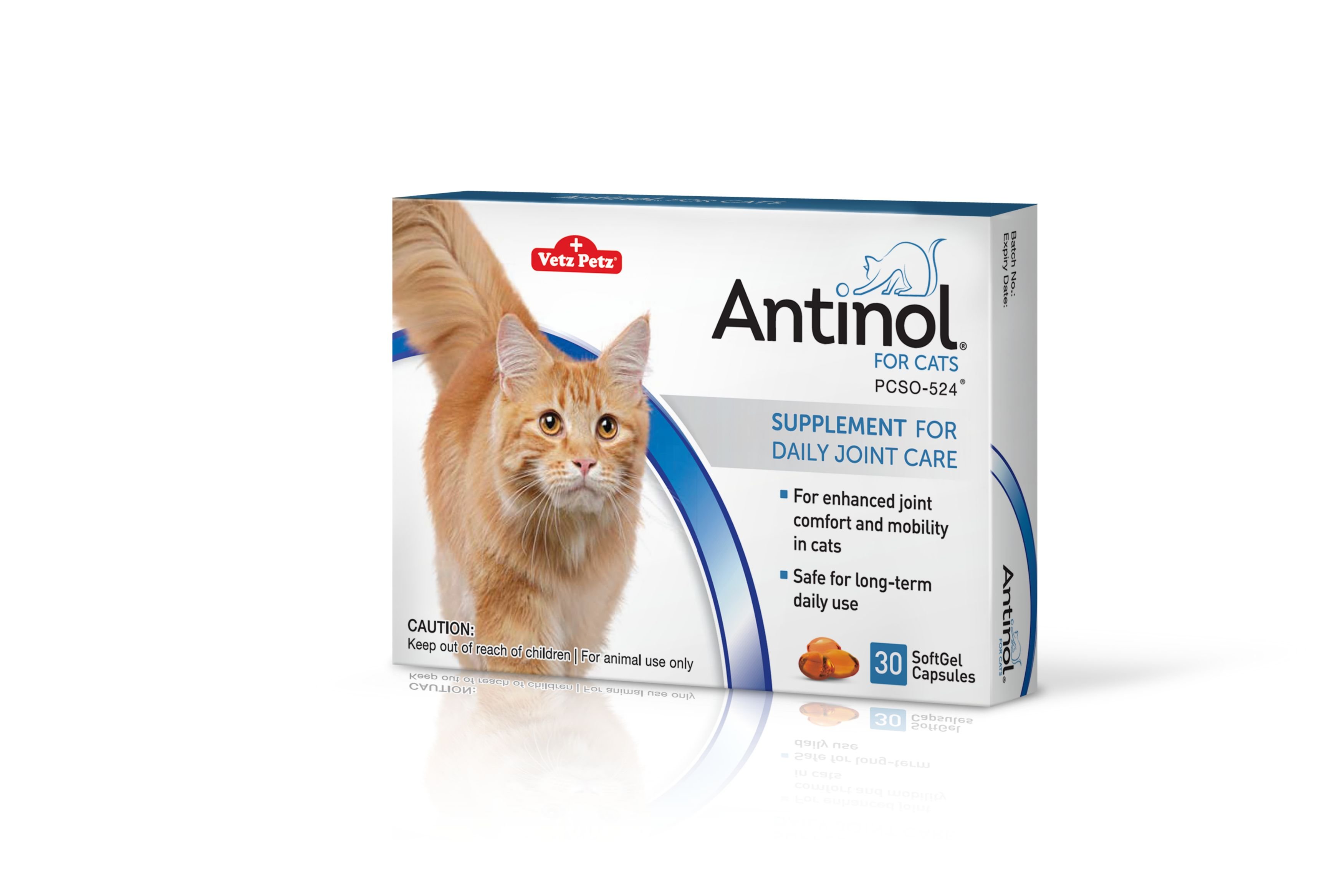 Product Reviews for ANTINOL Joint Health Tablet Supplement for Cats, 30 ...