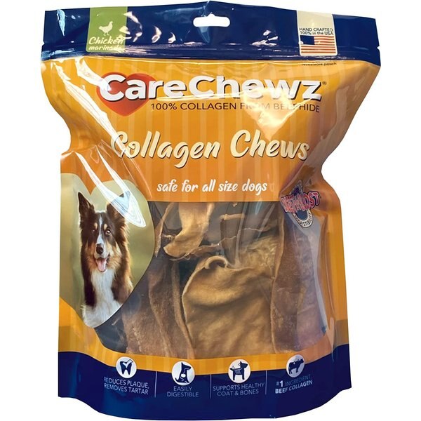 PET FACTORY CareChewz Collagen Slices Chicken Flavored Chewy Dog Treats ...