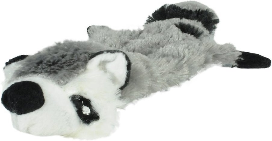 HYPER PET Super Squeaker Raccoon Critter Skinz Dog Toy, X-Large - Chewy.com