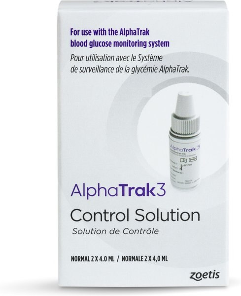 ALPHATRAK 3 Control Solution for AlphaTrak 3 Blood Glucose Meter, 4-mL ...