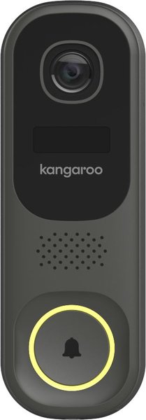 KANGAROO Doorbell & Chime Video Camera, Black - Chewy.com
