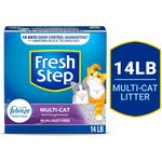 FRISCO Multi-Cat Fresh Scented Clumping Clay Cat Litter, 20-lb bag ...