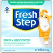 FRESH STEP Simply Unscented Clumping Clay Cat Litter, 25-lb box - Chewy.com