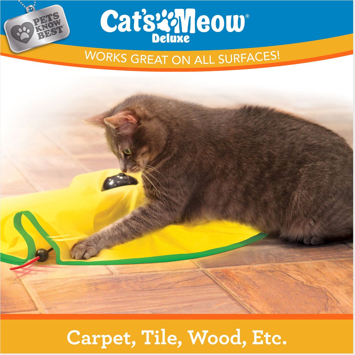 CAT'S MEOW Motorized Chaser Cat Toy, One Size - Chewy.com