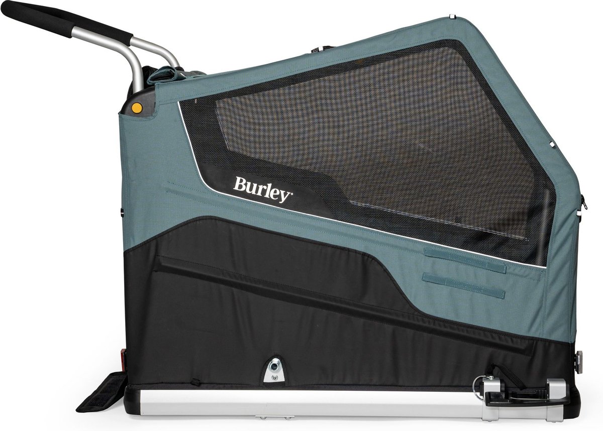 BURLEY Bark Ranger Dog Bicycle Trailer, Blue Spruce, Standard - Chewy.com