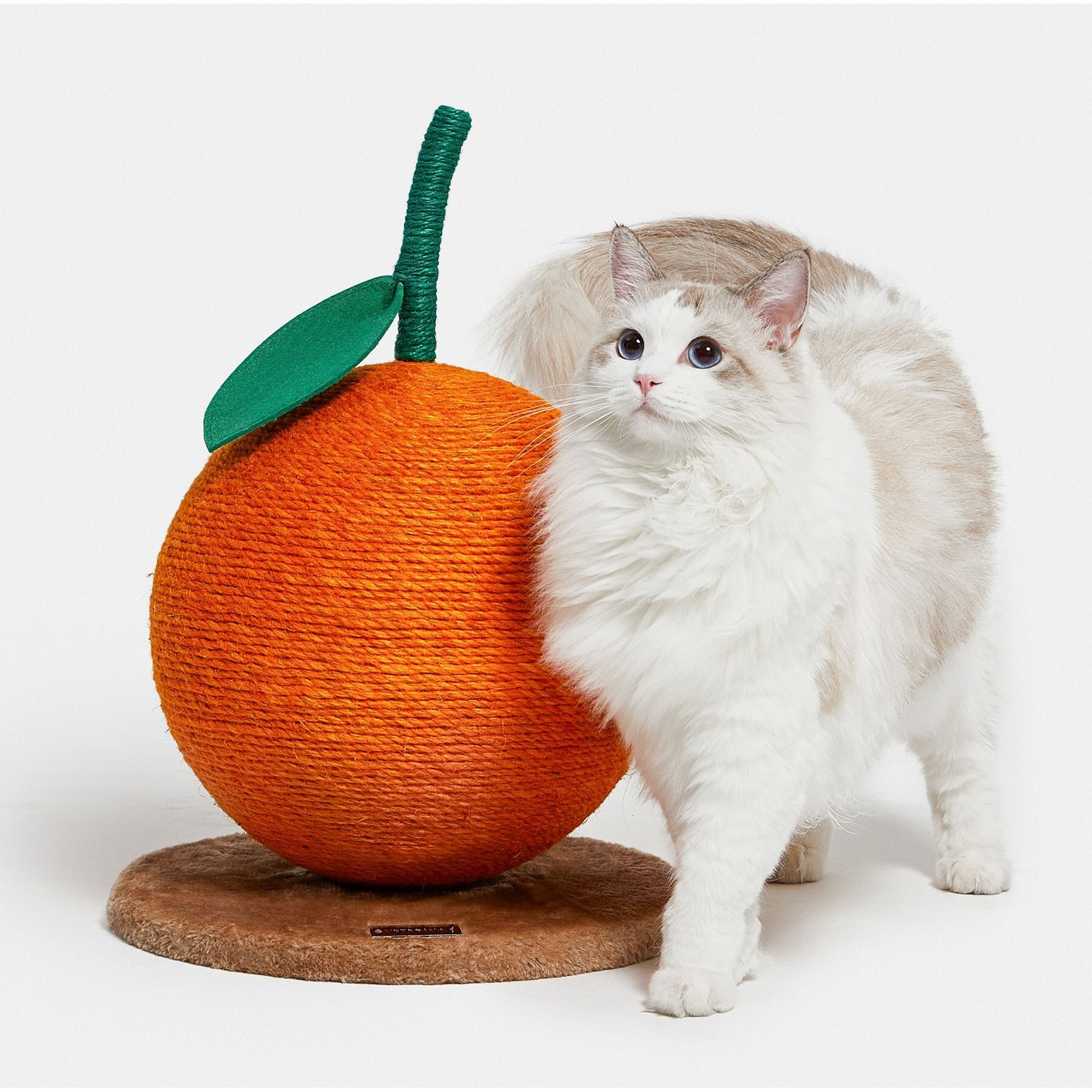 VETRESKA Tangerine Scratching Ball Cat Toy - Chewy.com