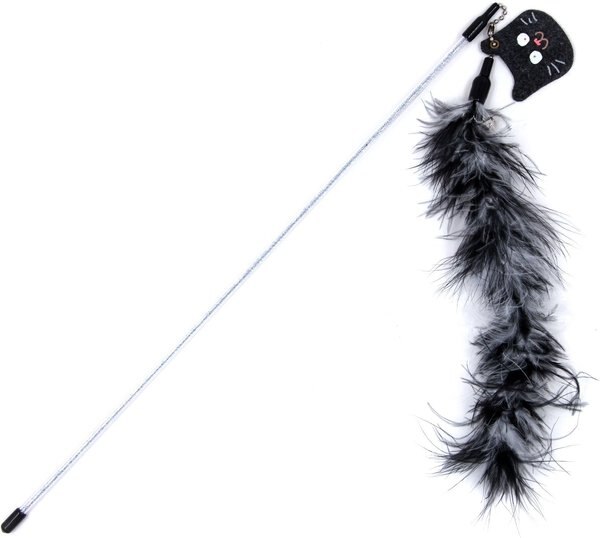 Out of Stock - TOUCHCAT Tail-Feather Designer Wand Teaser Cat Toy ...