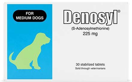 NUTRAMAX Denosyl Tablets Liver & Brain Supplement for Medium Dogs, 30 ...