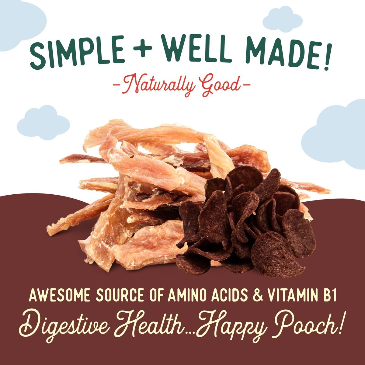 BEG & BARKER Whole Pork Jerky Strip & Chips Natural Single Ingredient ...