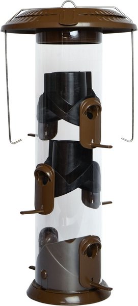 NATURES WAY BIRD PRODUCTS Wide Deluxe Funnel Flip Top Bird Feeder ...