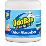 ODOBAN Solid Odor Absorber Fresh Linen Deodorizer, 14-oz jar - Chewy.com