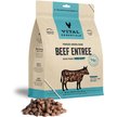 VITAL ESSENTIALS Freeze-Dried Raw Beef Entree Mini Nibs Dog Food, 25-oz ...