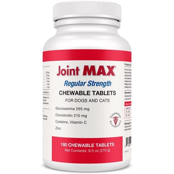 JOINT MAX Double Strength Chewable Tablets for Large Dogs, 250 count ...