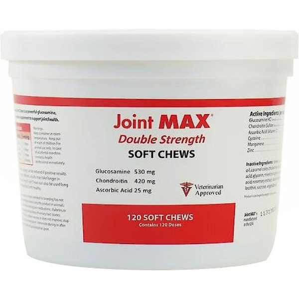 JOINT MAX Double Strength Chewable Tablets for Large Dogs, 250 count ...