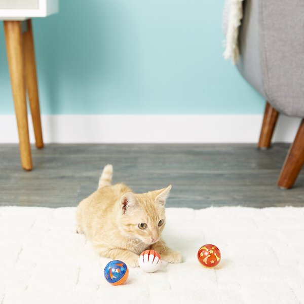 HARTZ Just for Cats Bizzy Balls Cat Toy - Chewy.com