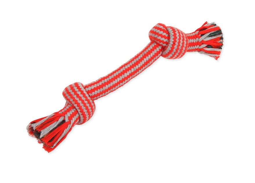 MAMMOTH Braidys 2 Knot Rope Bone for Dogs, Color Varies, Small - Chewy.com