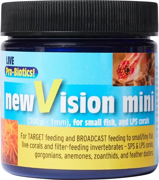 V2O AQUARIUM FOODS New Vision Blend Mini Fish Food, 2.4-oz - Chewy.com