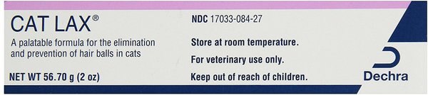 CAT LAX Cat Supplement, 2-oz tube - Chewy.com