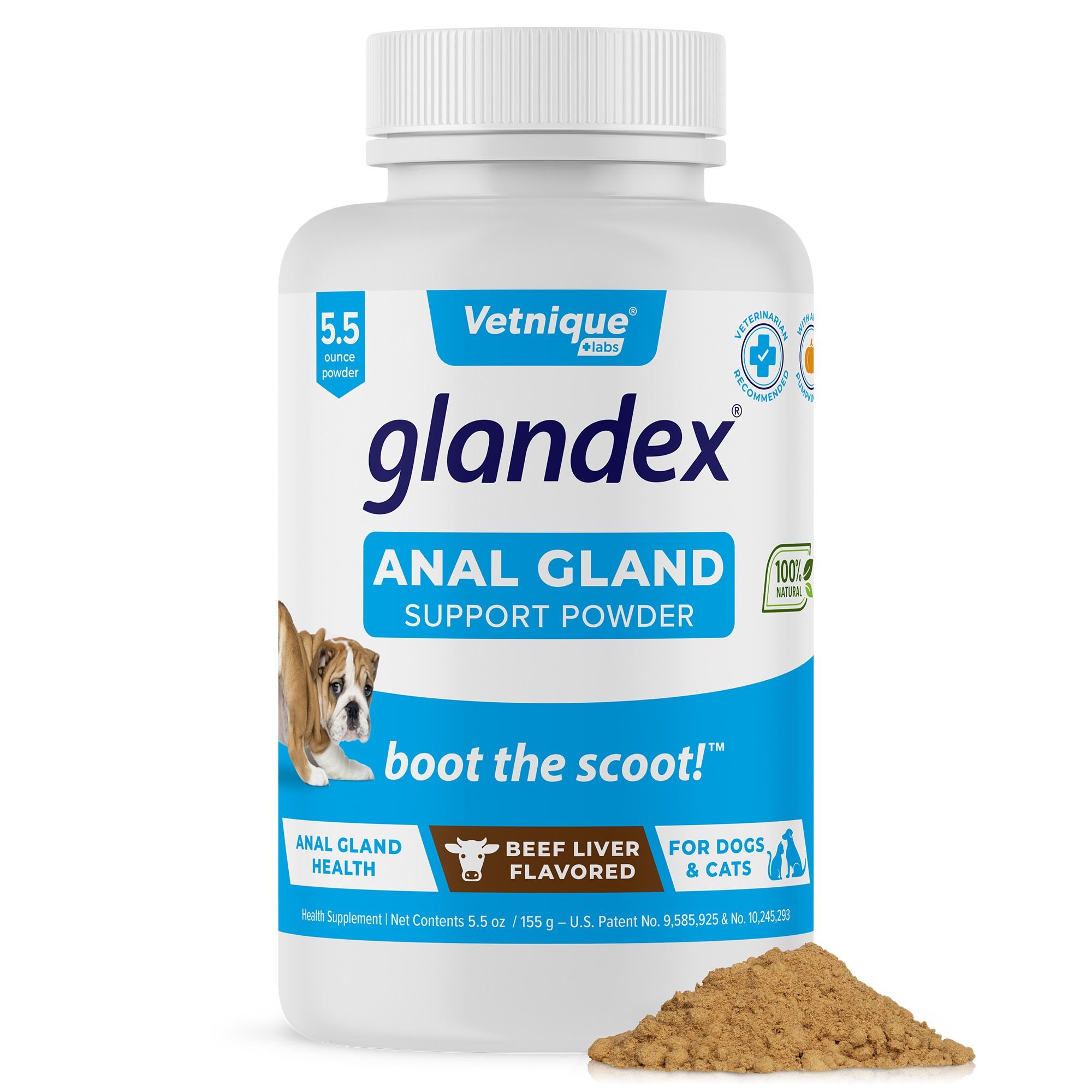 VETNIQUE LABS Glandex Anal Gland & Probiotic Beef Liver Flavored ...