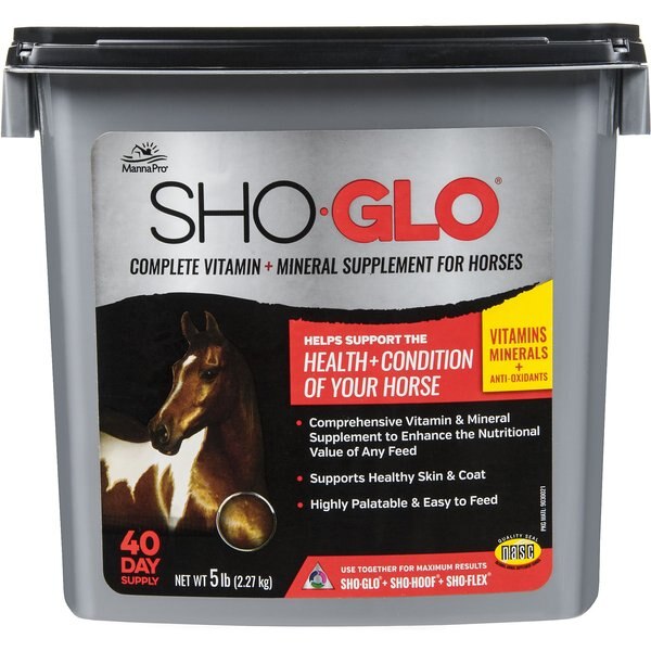 MANNA PRO Sho-Glo Complete Vitamin & Mineral Supplement for Healthy ...