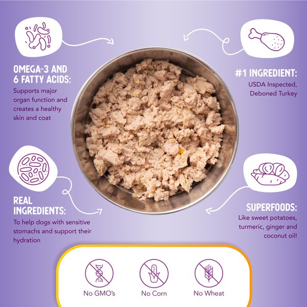 HEALTH EXTENSION Digestive Support Turkey & Sweet Potato Entrée in ...