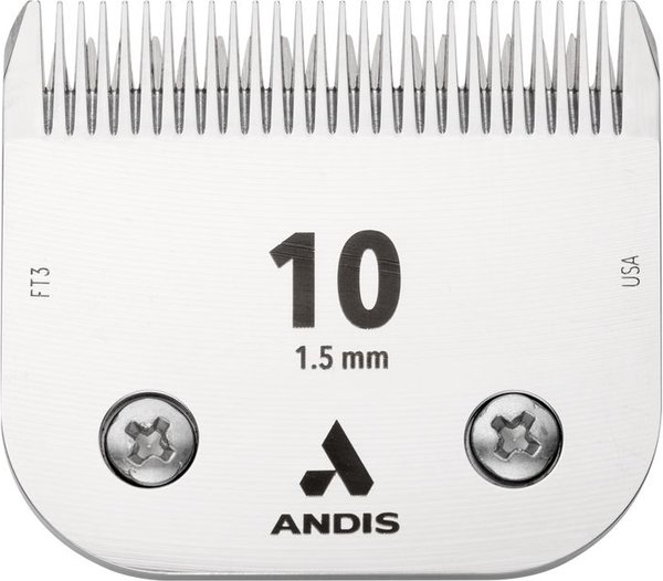 ANDIS CeramicEdge Detachable Blade, #10, 2 count - Chewy.com
