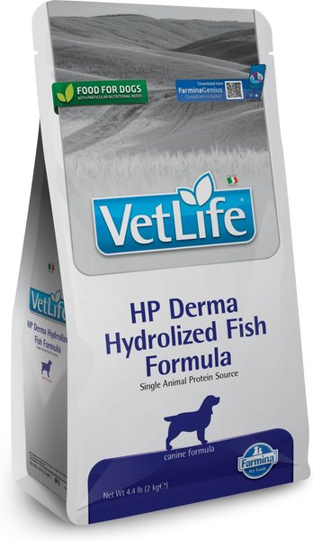 FARMINA VET LIFE Hydrolyzed Protein Derma Canine Dry Dog Food, 26.4-lb ...