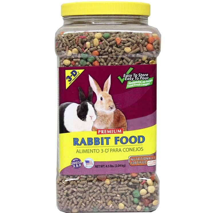 RABBIT FOOD PELLETS (Free Shipping) | Chewy