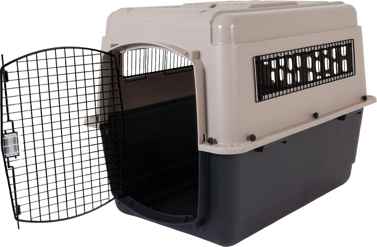 Temporarily Unavailable - PETMATE Ultra Vari Dog Kennel, Taupe/Black ...