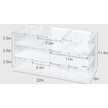 Out of Stock - REPTI ZOO Compact Acrylic Breeding case with Divider ...