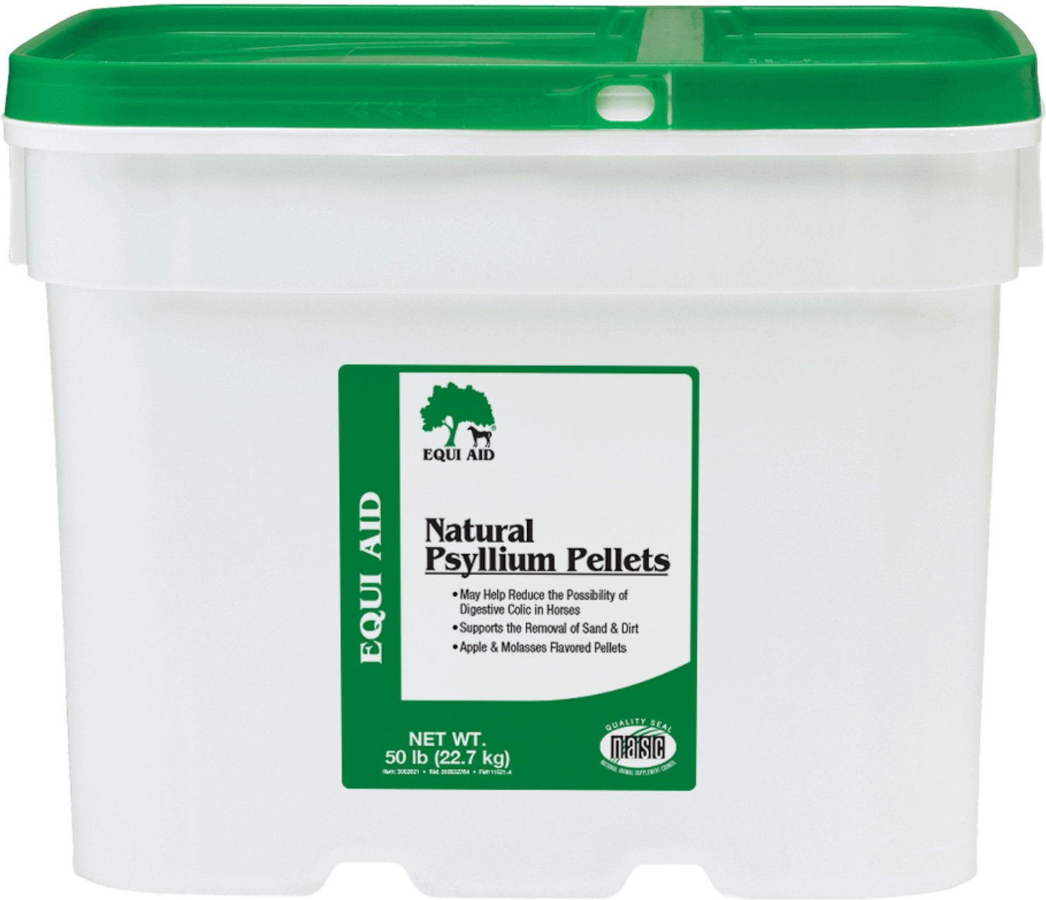 FARNAM Equi Aid Natural Psyllium Fiber Pellets Horse Supplement, 50-lb ...
