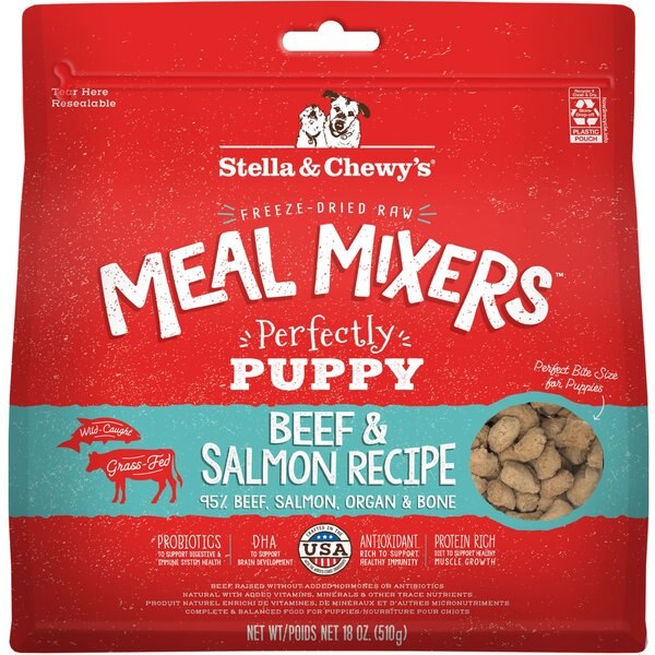 STELLA & CHEWY'S Freeze Dried Raw Meal Mixers Grain Free Protein Rich ...