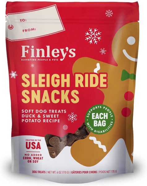 FINLEY'S BARKERY Sleigh Ride Snacks Gingerbread Person Duck Recipe Soft ...