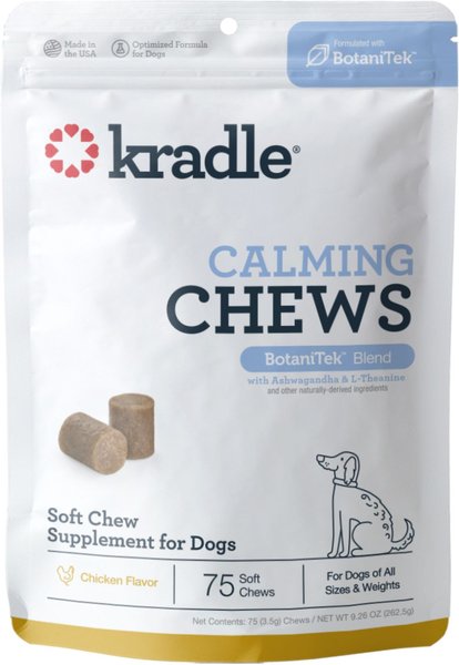 Out of Stock - KRADLE Calming Chews Chicken Flavored Soft Chew ...