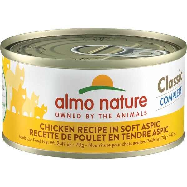 ALMO NATURE Classic Complete Grain-Free Chicken Recipe in Soft Aspic ...