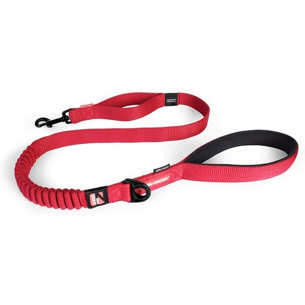 EZYDOG Zero Shock Absorbing Dog Leash, Red, 48-in - Chewy.com