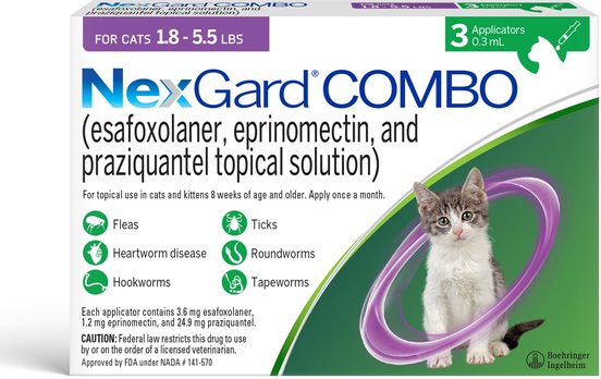 NexGard COMBO - Free shipping | Chewy