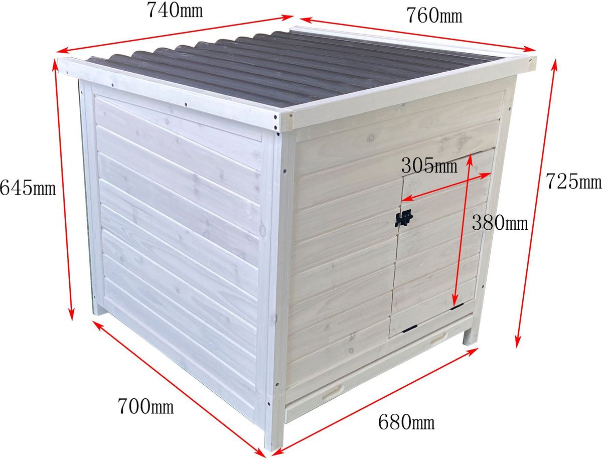 ZYLINA Modern Nesting & Roosting Box - Chewy.com