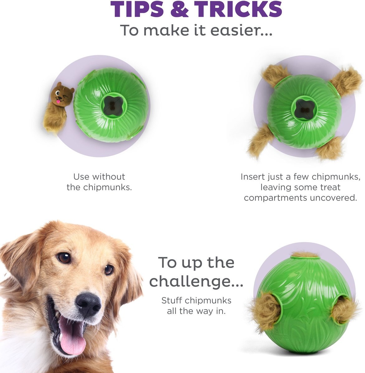 NINA OTTOSSON BY OUTWARD HOUND Snuffle N' Treat Interactive Puzzle Ball & Treat Dispenser Dog ...
