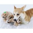 OUTWARD HOUND Hide A Squirrel Squeaky Puzzle Plush Dog Toy, Large ...