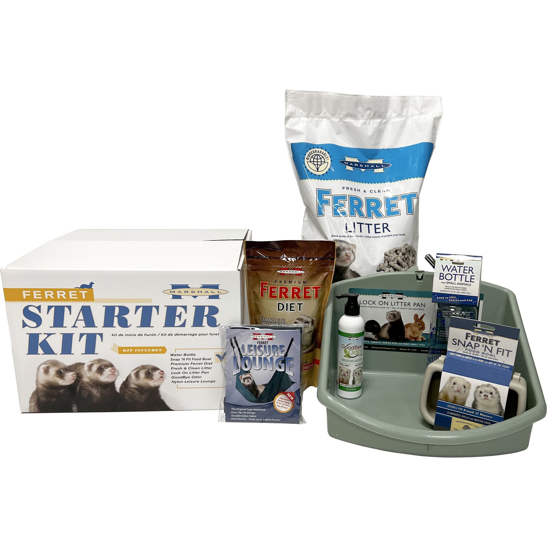 MARSHALL Ferret Starter Kit - Chewy.com