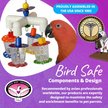 SUPER BIRD CREATIONS 4 Way Forager Bird Toy - Chewy.com