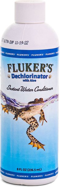 FLUKER'S Dechlorinator with Aloe Reptile Water Conditioner, 8-oz bottle ...
