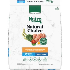 NUTRO Max Large Breed Puppy Farm-Raised Chicken Recipe Natural Dry Dog ...