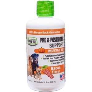 LIQUID-VET K9 Pre & PostBiotic Support Bacon Flavor Dog Digestive Aid ...