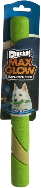 CHUCKIT! Max Glow Ultra Fetch Stick Dog Toy - Chewy.com