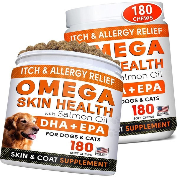 NATURVET Quiet Moments Soft Chews Calming Supplement for Dogs, 360 ...