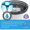 PIONEER PET Vortex Drinking Dog & Cat Fountain, Gray, Medium - Chewy.com